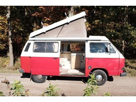 VOLKSWAGEN COMBI Vw T Westfalia Camper Van Bus Wohnmobil Oldtimer Klappdach Occasion Le Parking