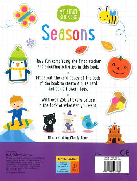 My First Stickers Seasons Bookxcess