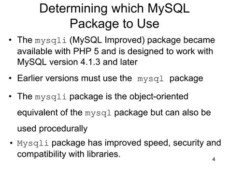 Php With Mysql Ppt Free Download