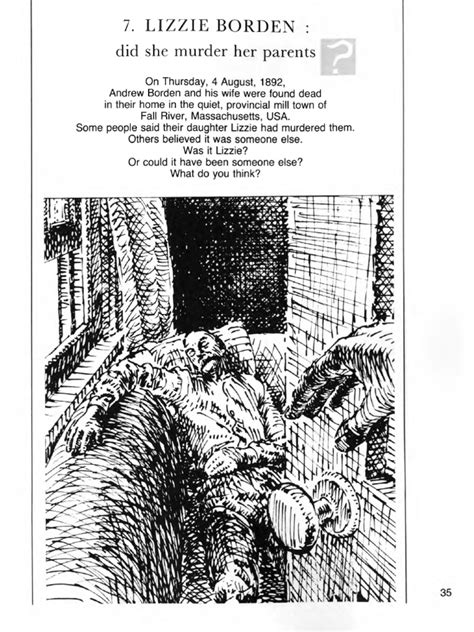 Unsolved Misteries Lizzie Borden Pdf Adjective Linguistics
