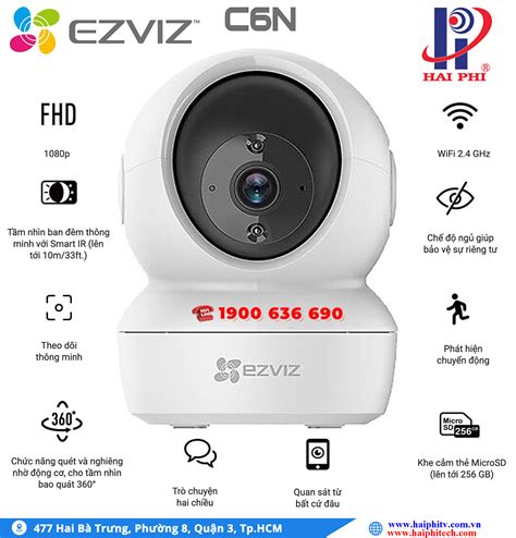 Camera Wifi Ezviz C6n