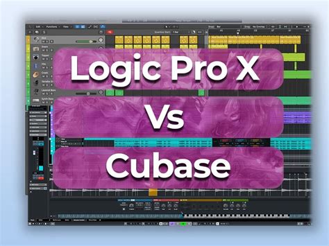 Logic Pro X Vs Cubase Which Is Best Whipped Cream Sounds