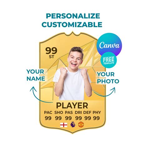 Fifa Ultimate Team Card Template