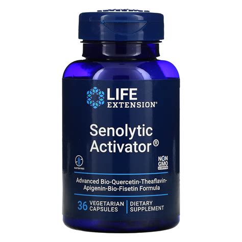 Life Extension Senolytic Activator 베지 캡슐 36정
