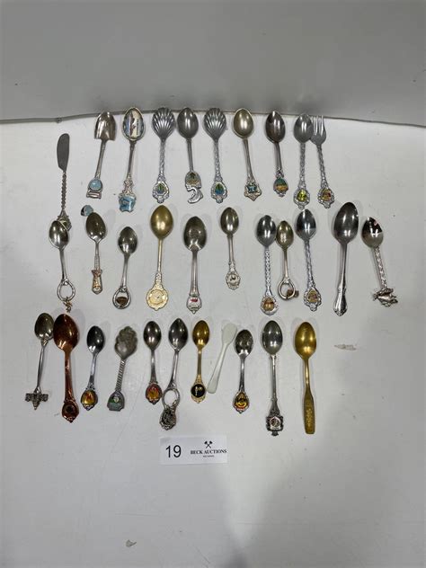 Assorted Collectible Spoons Beck Auctions Inc