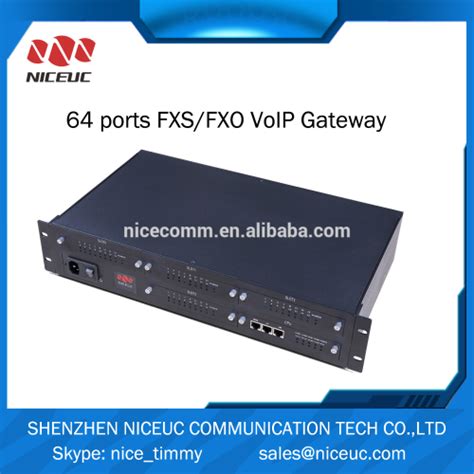 64 Fxs Fxo Analog Ports Voip Gateway Voip Machine High Quality 64 Fxs