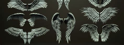 10 Wing Сollection 01 - FlippedNormals