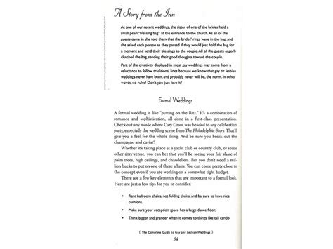 The Complete Guide To Gay And Lesbian Weddings