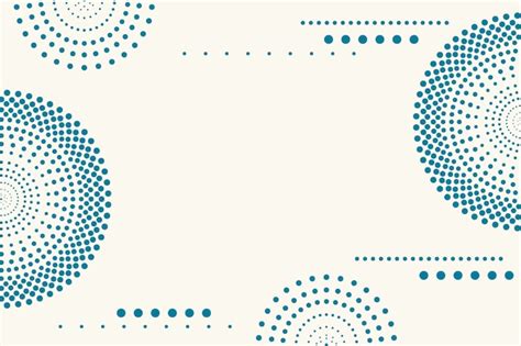 Fond De Points Bleus Design Plat Vecteur Gratuite