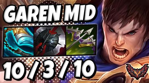 Garen Vs Sett Mid Lol Korea Grandmaster Patch 1217 Youtube