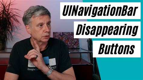 Swiftui Disappearing Uinavigationbar Buttons Youtube