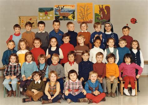 Photo De Classe Maternelle De 1970 Ecole Maternelle Nord Copains Davant