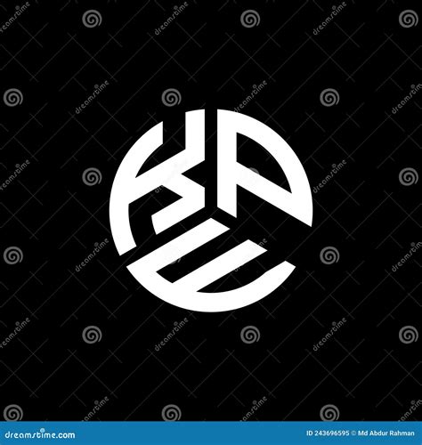 kpe letter logo design on black background kpe creative initials