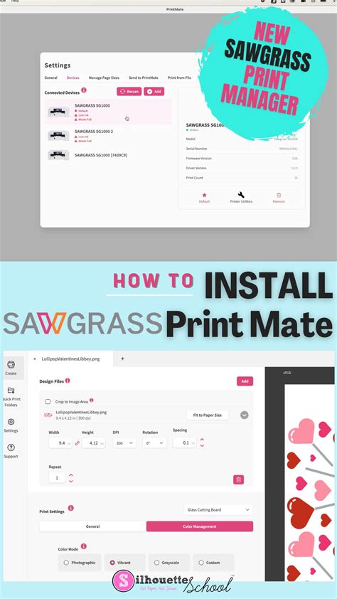 How To Install Sawgrass Print Mate Print Manager For Existing SG500 And SG1000 Users