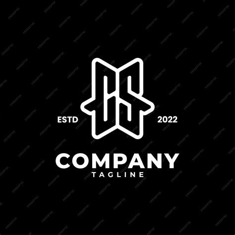 Premium Vector Monogram Logo Letters Initials Cs
