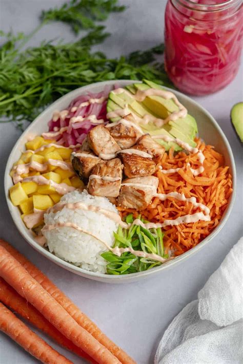 Cooked Salmon Poke Bowl Recipe Artofit