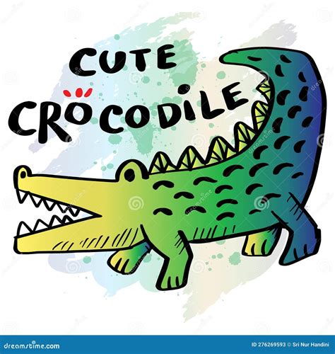Crocodile Hand Puppet Game Pixel Art Vector Illustration