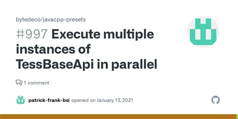 Execute Multiple Instances Of TessBaseApi In Parallel Issue 997