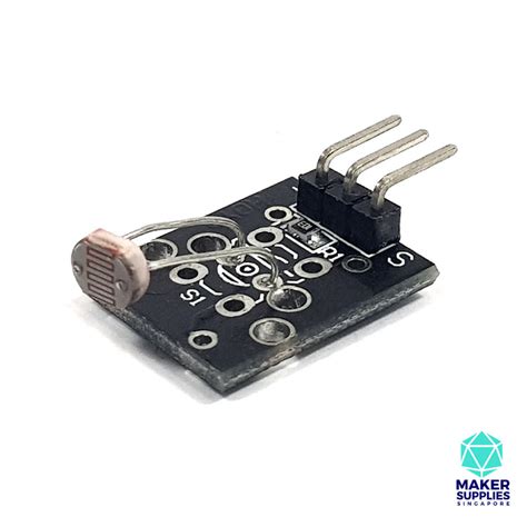 Ky 018 Photoresistor Module Light Dependent Resistor Makersupplies Singapore