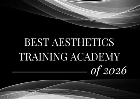 Best Aesthetics Training Academy National Beauty Awards