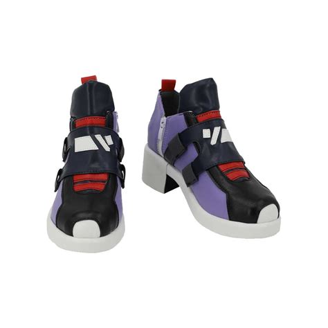 Valorant Iso Cosplay Shoes Boots Halloween Costumes Accessory Custom M