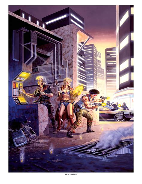 Shadowrun Rpg Art
