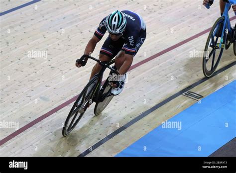 Bryan Coquard Of France Mens Points Race During The 2020 Uci Track