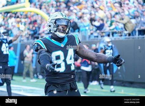 Charlotte North Carolina Usa December 24 2023 Stephen Sullivan 84 Of The Carolina Panthers