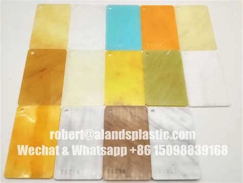 Custom Cut Alands Plastic Marble Patterned Acrylic Sheet 3mm And 5mm