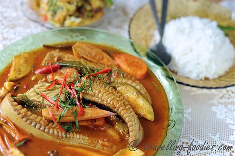 Ikan Pari Asam Pedas Sour And Spicy Stingray Travellingfoodies