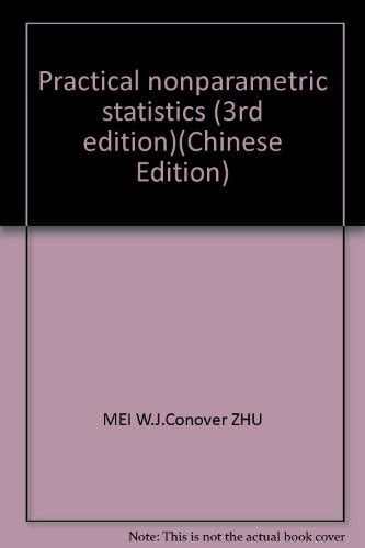 9787115146168 Practical Nonparametric Statistics 3rd Edition Mei Wjconover Zhu