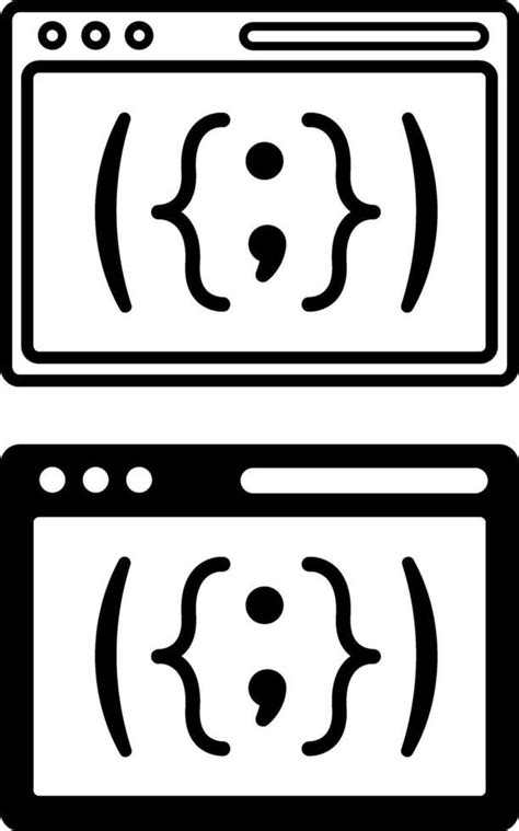 Javascript Icons Black And White Icons Programming Language