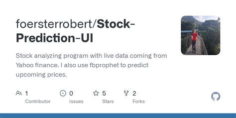 Github Foersterrobert Stock Prediction Ui Stock Analyzing Program