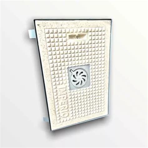 Tapa De Registro Sanitario 60x40 Con Coladera Policoncreto Mebuscar