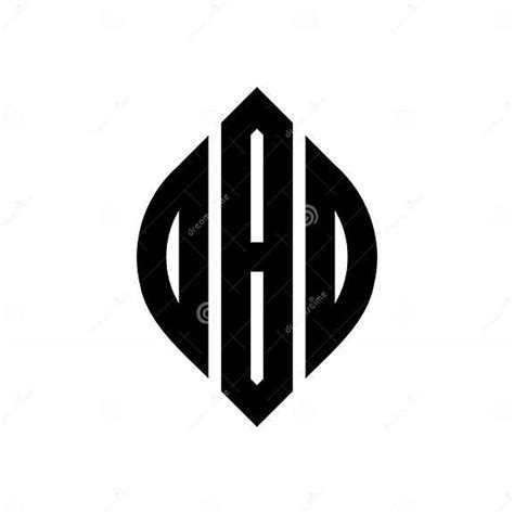 Dbd Circle Letter Logo Design With Circle And Ellipse Shape Dbd