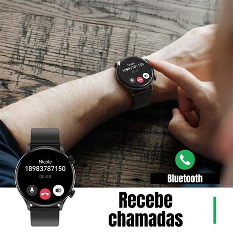 Relógio Smartwatch Haylou Ls16 Tela Amoled De 14 Preto Ventura Atacado