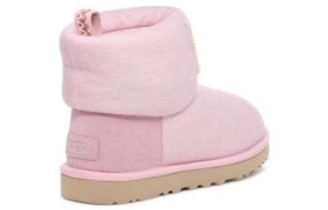 Wmns Ugg Classic Mini Fur Jersey Cozy Boot Pink 1144290 Kicks Crew