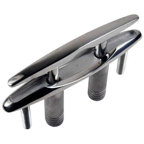 Whitecap Pull Up Stainless Steel Cleat 8″ • Prime Boat Parts