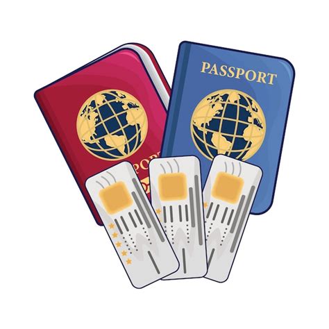 Premium Vector Illustration Of Passport