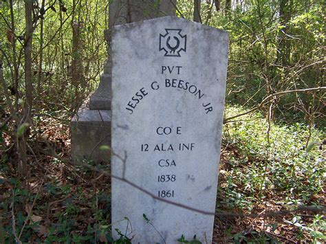 Pvt Jesse Gaston Beeson Jr 1838 1861 Find A Grave Memorial