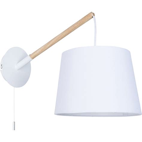 Applique métal blanc COREP Scandi 1 lumière s Meubles Dispatche