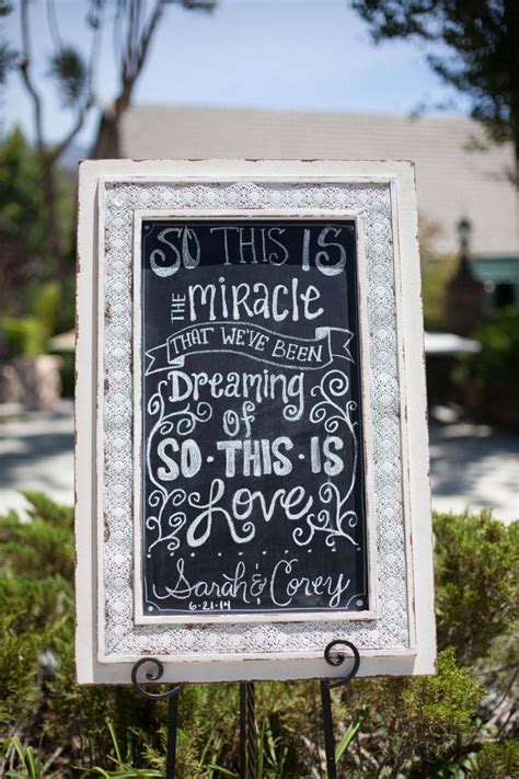 11 Romantic Wedding Signs We Love