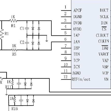 The Acquisition Circuit Interface Design Of Ade7758 And Mcu In