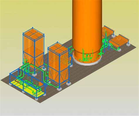 3d Modeling Of Cryogenic System Using Pds 3d Model Solid Works Design