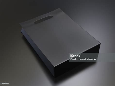 브랜딩 및 모의 를위한 손잡이가있는 종이 가방의 빈 템플릿 3d 렌더링 그림입니다 0명에 대한 스톡 사진 및 기타 이미지 0명 가방 갈색 Istock