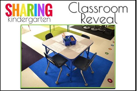 Classroom Reveal From Sharing Kindergarten Classroom Reveal