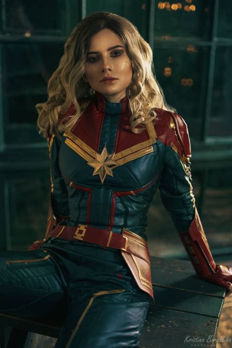 Captain Marvel Cosplay Desnudo Asiático 10 Fotos Onlyfans Patreon