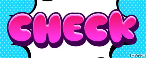Check Text Effect And Logo Design Word