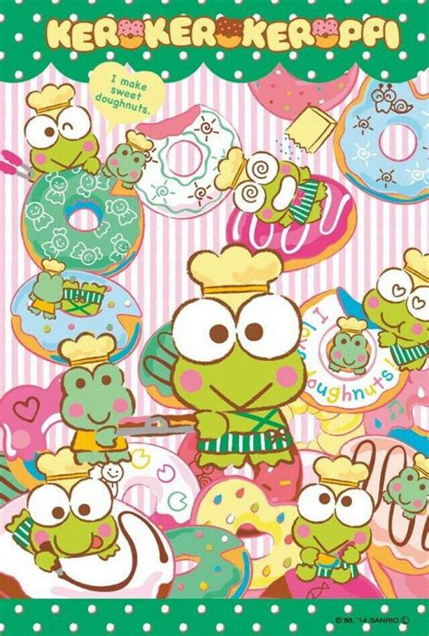 Keroppi Hello Kitty 640x950 Wallpaper